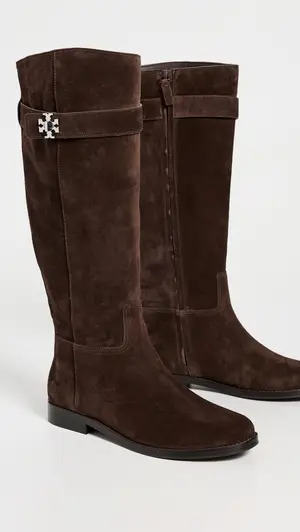 Tory Burch T Lock Riding Boots