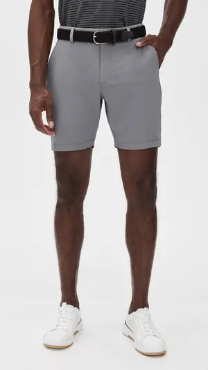 REDVANLY Hanover Pull-on Shorts - Shadow