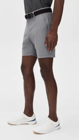 REDVANLY Hanover Pull-on Shorts - Shadow
