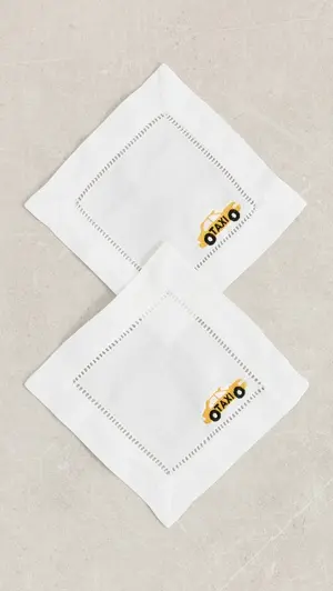 ABBODE Taxi Napkins Set Of 2