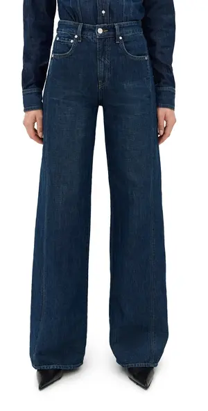 Twp Medium Wash Bottoms For Women