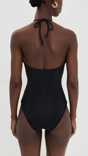 Beach Riot Phoenix One Piece - Black