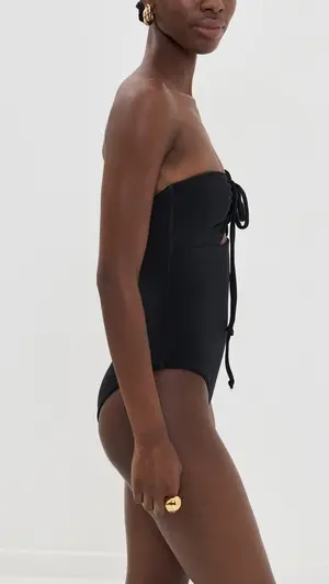 Beach Riot Phoenix One Piece - Black