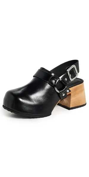 Round Toe Mules Clogs For Women