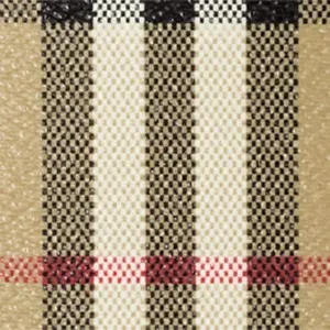 Burberry Check Passport Holder - Brown