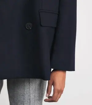 Max & Co. Wool-blend Double-breasted Pea Coat