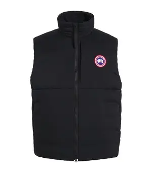 Canada Goose Down Water-repellent Gilet - Black