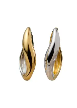 MISSOMA Savi Signature Large Hoop Earrings - Gold