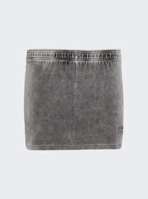 Alexander Wang Mid-rise Mini Skort - Grey