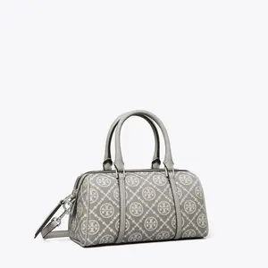 Tory Burch T Monogram Utility Mini Barrel Bag