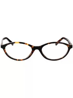 Miu Miu Cat-eye Frame Glasses - Brown