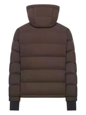 Moncler Hooded Ski Jacket - Brown