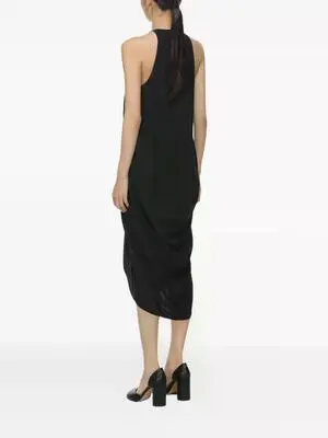 Rick Owens Halterneck Draped Dress