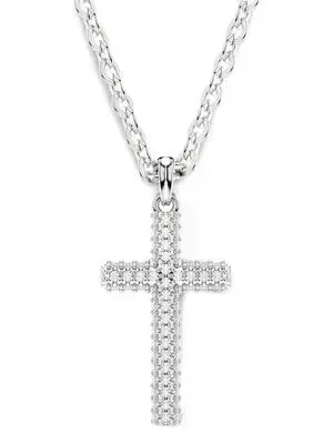 SWAROVSKI Crystal-embellished Cross Pendant Necklace