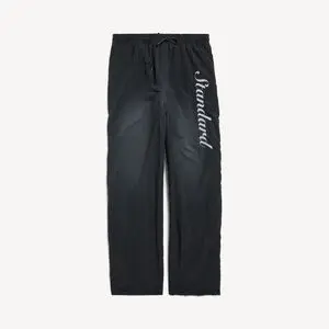 Balenciaga Standard Script Large Tracksuit Pants In Technical Fabric