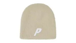 PALACE Faux Mohair Beanie - Stoney Grey