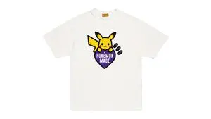 HUMAN MADE X Pokemon Graphic Pikachu Fukuoka T-shirt - White
