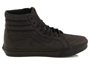 VANS Sk8-hi Reissue Denim Sneakers - Black