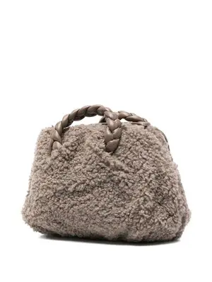 Hereu La Bon Bon Shearling Mini Bag