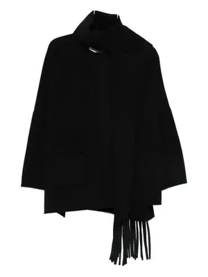 Ermanno Scervino Scarfed Cape