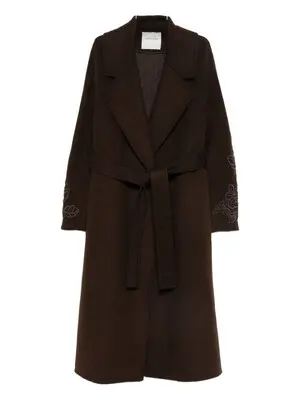 Ermanno Scervino Belted Long Coat