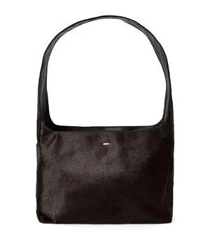 Our Legacy Grande Hair Hide Brick Bag - Brown