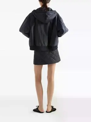 Prada Quilted Mini Skirt - Black