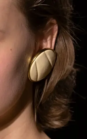 Chloé Pleated Earrings