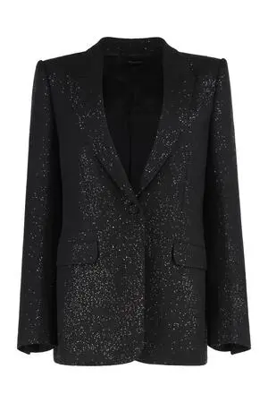 TOM FORD Tom Ford Single-Breasted Wool-Blend Crepe Jacket