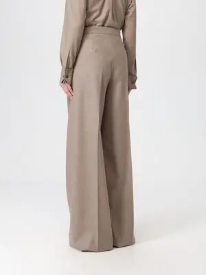 Max Mara Wide-leg Trousers - Dove Grey
