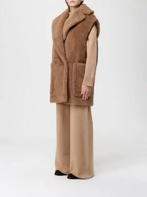 Max Mara Sleeveless Fur Coat