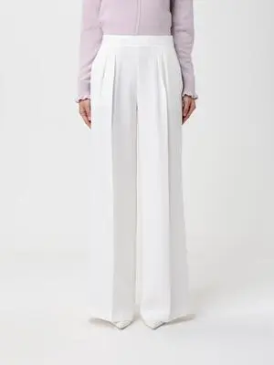 TWINSET Wide Leg Pants - White
