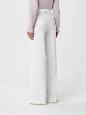 TWINSET Wide Leg Pants - White