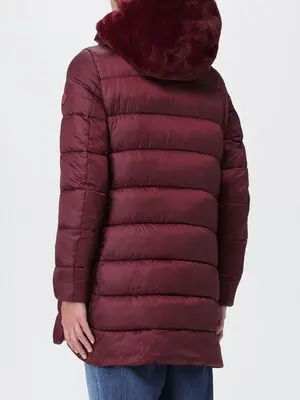 SAVE THE DUCK Quilted Jacket - Wine