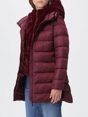 SAVE THE DUCK Quilted Jacket - Wine