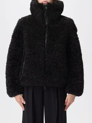 SAVE THE DUCK Fur Coat - Black