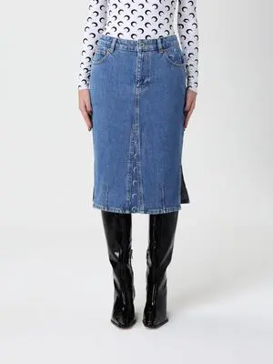 MARINE SERRE Denim Skirt