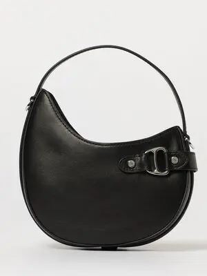Ralph Lauren Mini Bag With Top Handle And Chain Strap - Black