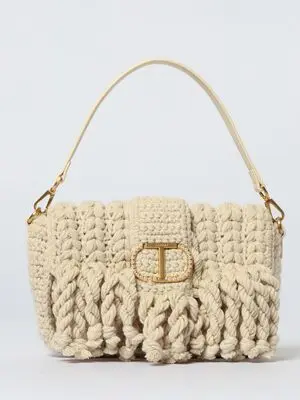 TWINSET Shoulder Bag - Natural