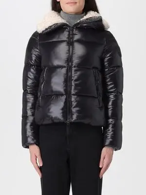 SAVE THE DUCK Puffer Jacket With Fur Trim