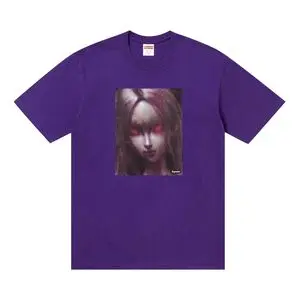 Supreme Red Eyes Tee - Purple