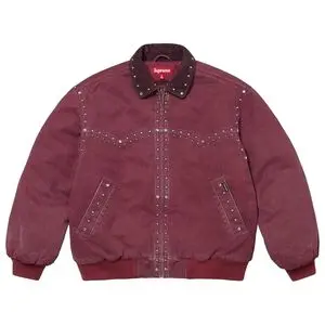 Supreme X B.b. Simon Studded Work Jacket - Red