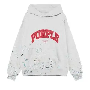 PURPLE BRAND Mwt Fleece Pullover Hoodie