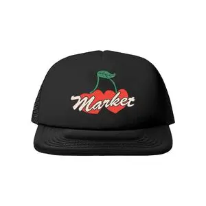 MARKET Double Cherries Trucker Hat - Black