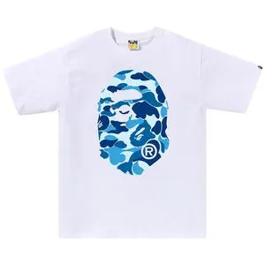 A BATHING APE Camo Ape Head T-shirt - White
