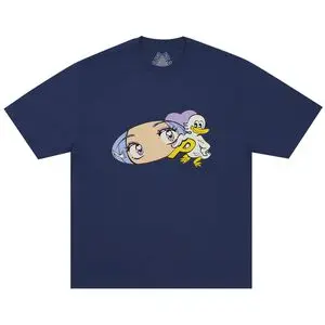 PALACE Rear View T-shirt - Blue