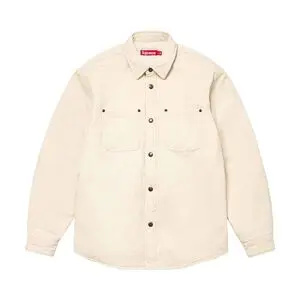 Supreme Faux Shearling Lined Work Shirt