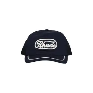 Rhude Patch Trucker Cap - Blue