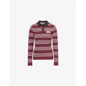 4TH & RECKLESS Stretch-Cotton Polo Jumper