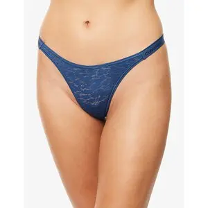 Calvin Klein Icon Branded Lace Thong